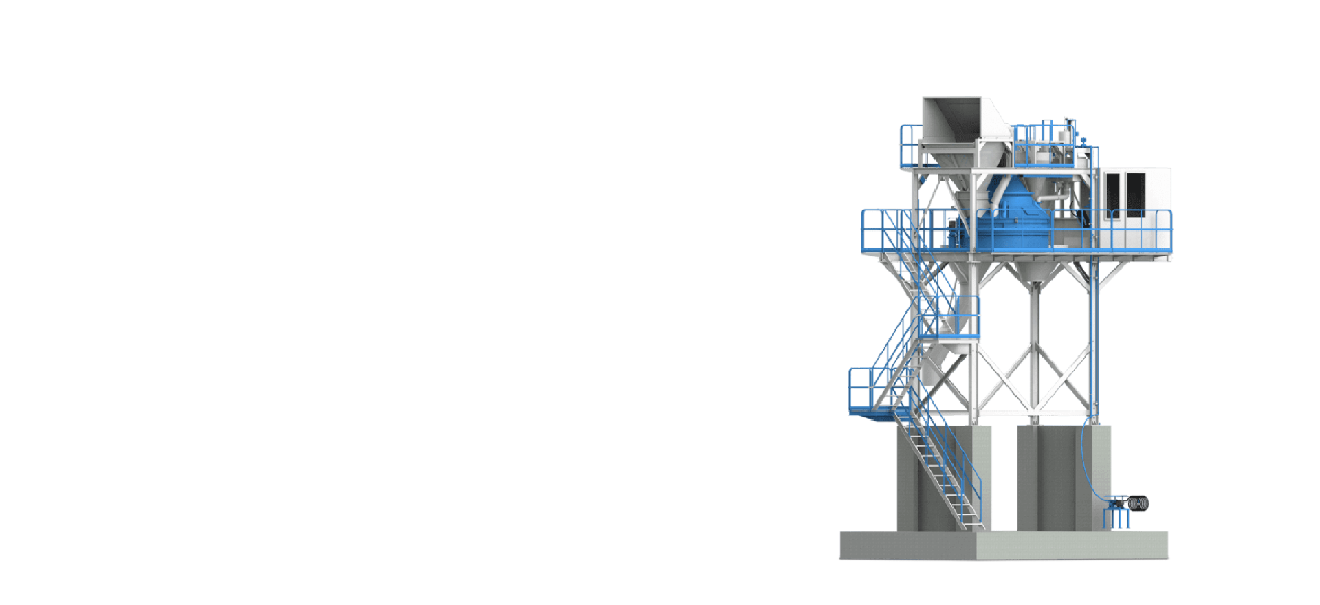 Precast Concrete Batching Plant - Pi Makina